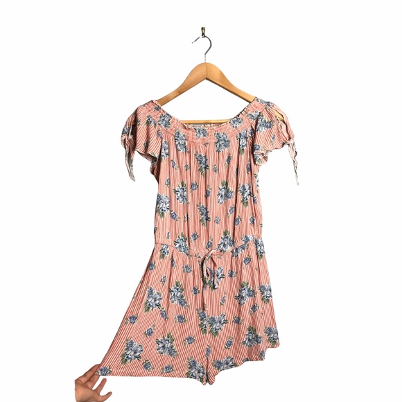 No Comment | Pants & Jumpsuits | No Comment Pink And White Striped ...